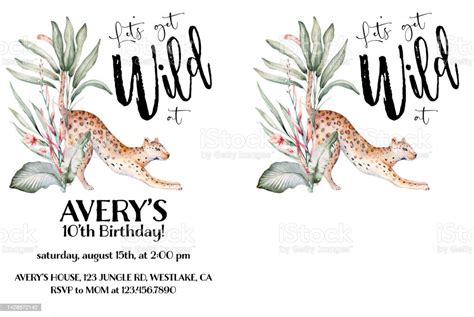 열대 수채화 조류 벌새 원숭이와 재규어 이국적인 정글 식물 야자 바나나 잎 꽃 플라밍고 파스텔 색상 원활한 직물 배경 0명에 대한 스톡 벡터 아트 및 기타 이미지 Istock