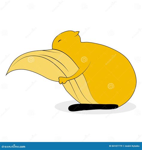 Squirrel Cute Cartoon 84107779