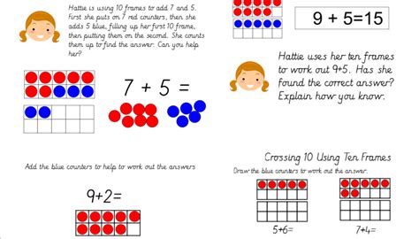 Year Adding Within Using Frames To Cross The Boundary Teaching Resources