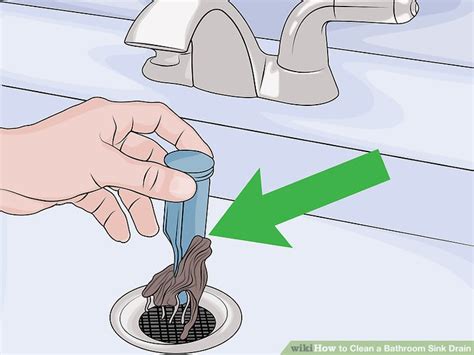 3 Ways To Clean A Bathroom Sink Drain Wikihow