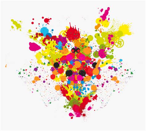 Colorful Vector Explosion Explosion Of Colored Png Transparent Png Kindpng