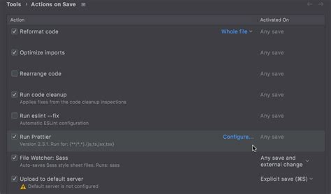 Webstorm 20212 Eap 5 Actions On Save The Webstorm Blog