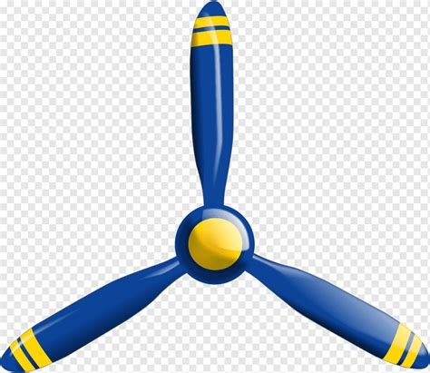비행기 프로펠러 팬 기술 전송 배 Png Pngwing