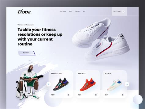 Ecommerce Header Exploration By Jabel Ahmed For Solace On Dribbble