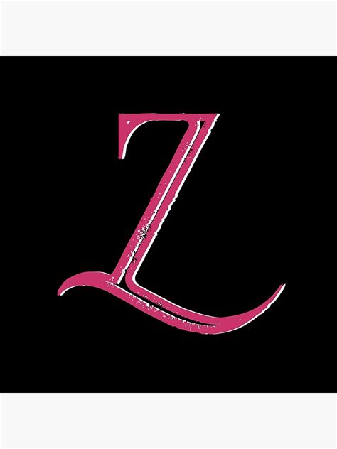 Letter Z Poster For Sale By Samory1676 Redbubble