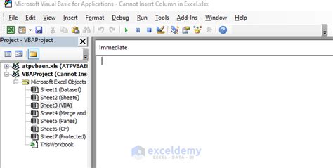 Cannot Insert Column In Excel All Possible Causes With Solutions