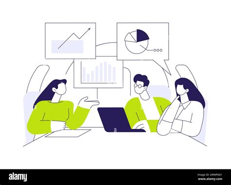 Private Jet Abstract Concept Vector Illustration Stock Vector Image