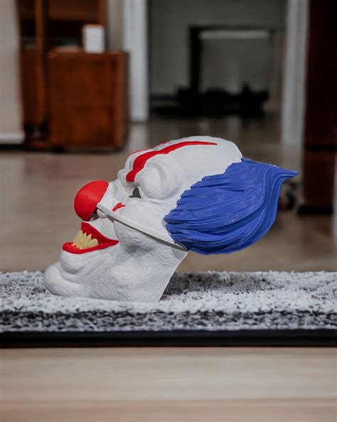 3d File Wearable Evil Clown Mask 🤡・3d Printable Model To Download・cults