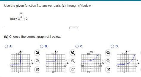 Answered Use The Given Function F To Answer Parts A Through F