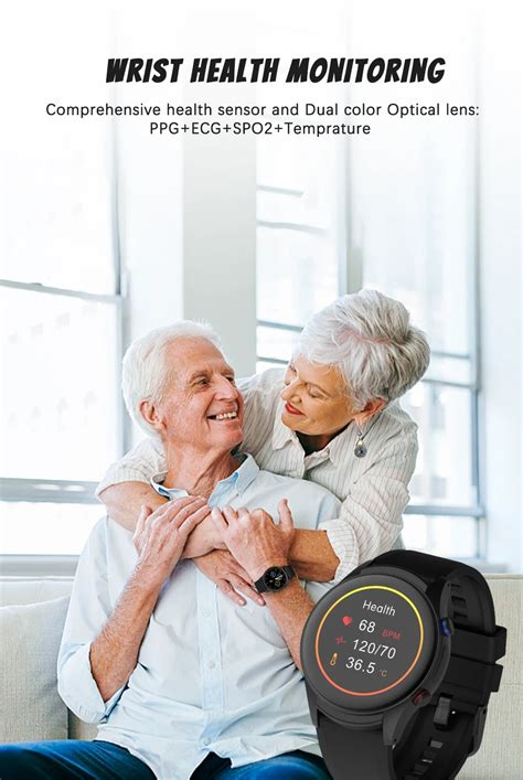 4g Ecg Elderly Smart Watch Nl08s Fall Detection Alarm Sos Call Gps Wifi