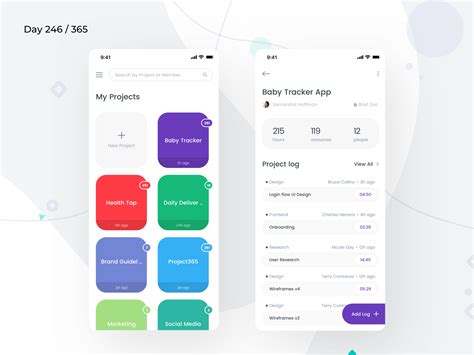 Project Log Management App Day 246 365 Project365 By Kishore On