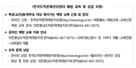 충남교육청 학생 도박예방 지원체계 강화 놀뫼신문