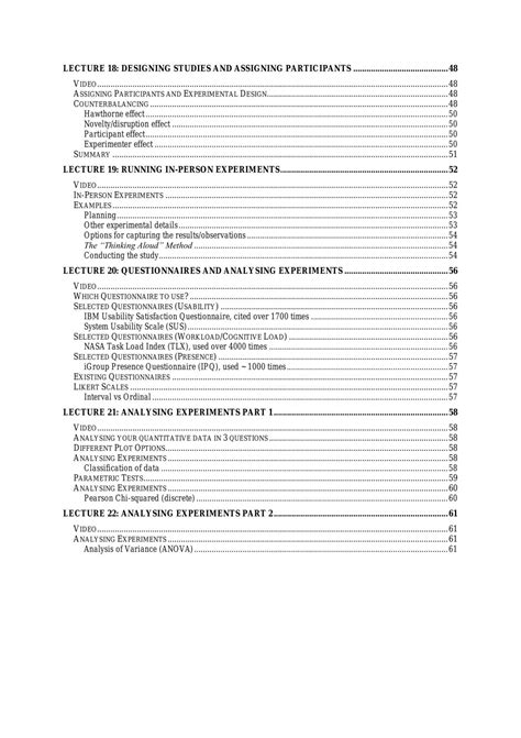 Human Computer Interaction Notes Info 203 Human Computer