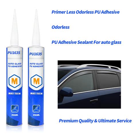 High Performance Odorless Polyurethane Auto Windshield Adhesive And Glass