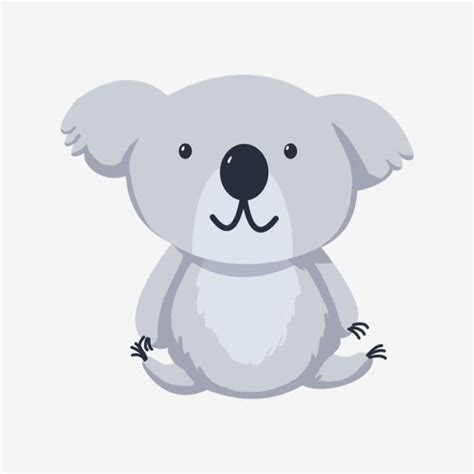 귀여운 일러스트 만화 코알라 클립 아트 창의적 만화 코알라 Png 일러스트 및 Psd 이미지 무료 다운로드