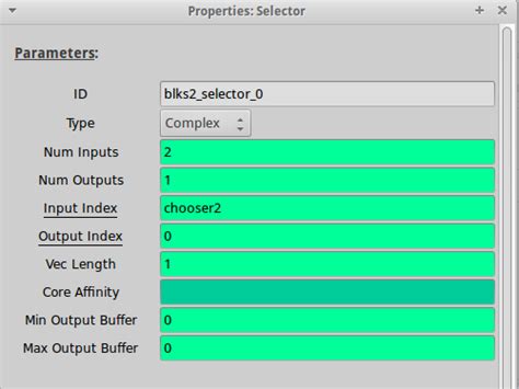 Wx Gui Chooser в Gnuradio