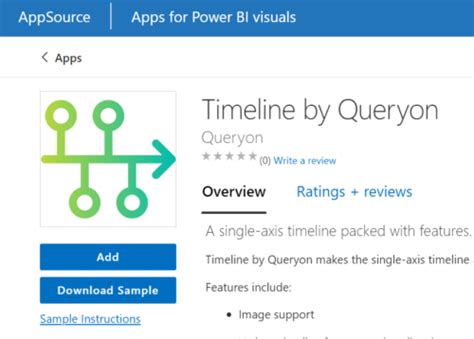 Using Power Bi Timeline Visual Power Bi