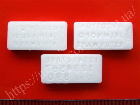 Кондитерський молд Алфавіт латинський з цифрами 1 мікро 0 3 0 4 см Id 1736543145 цена 107