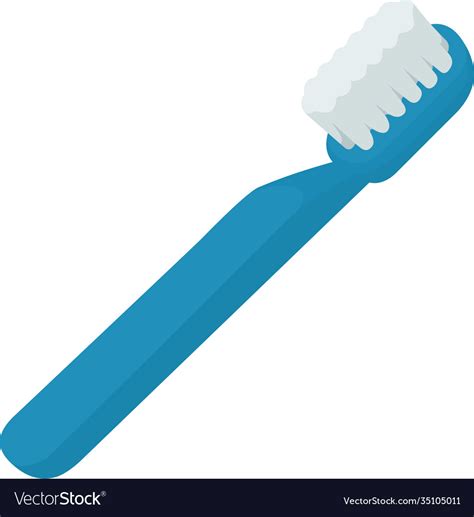Toothbrush Royalty Free Vector Image Vectorstock