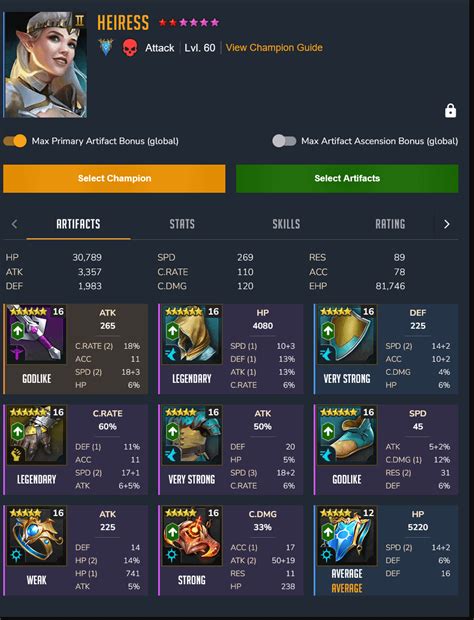 Urticata The Underrated Champ 1key Unm Team Rraidshadowlegends