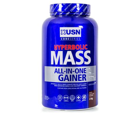 Usn Hyperbolic Mass All In One Gainer Chocolate 2kg Au