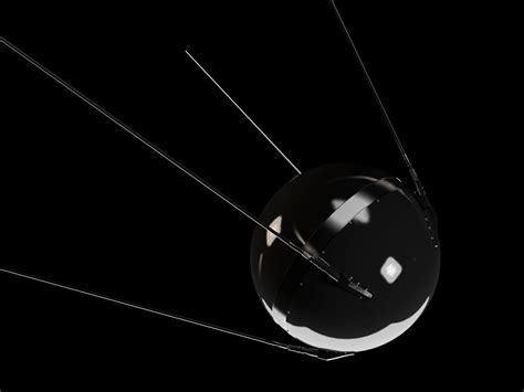 sputnik 3d model 5 dxf max obj w3d xsi 3ds free3d