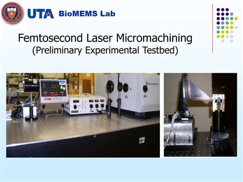 PPT Femtosecond Laser Micromachining Of BioMEMS PowerPoint Presentation ID