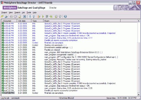 websphere datastage and qualitystage director