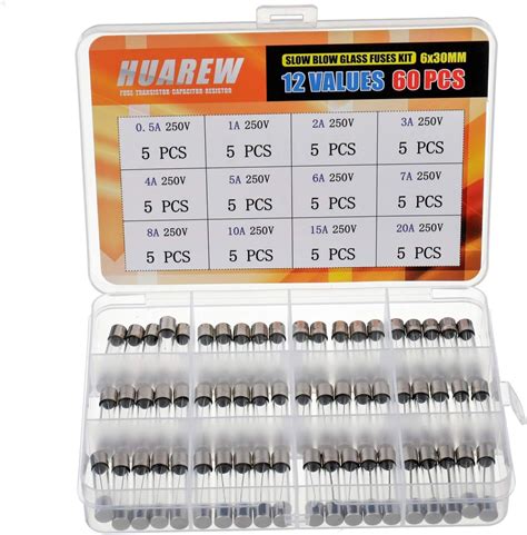 Gebildet Assorties Kit De 126 Pcs Fusible Verre 6 X 30mm Cartouche En