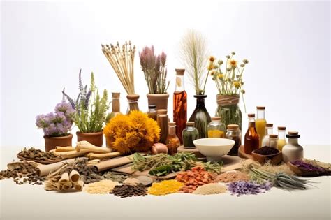 Premium Photo Native Herbs And Plants Used In Traditional Native