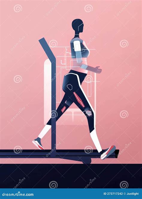 A Woman With A Robotic Arm And Leg Is Seen Running At Full Speed On A