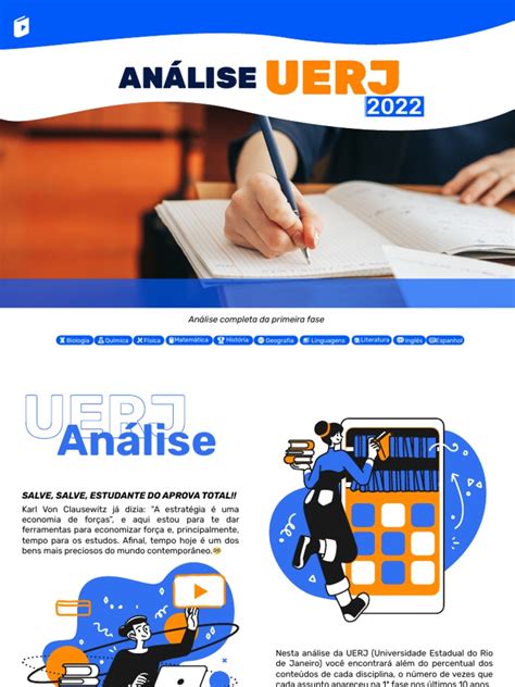 Análises De Provas Uerj 2022 Download Grátis Pdf Reações Químicas