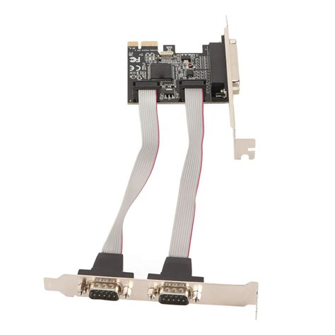 Tarjeta De Expansión Paralela Serie Pcie Combo Fácil Instalación Puerto
