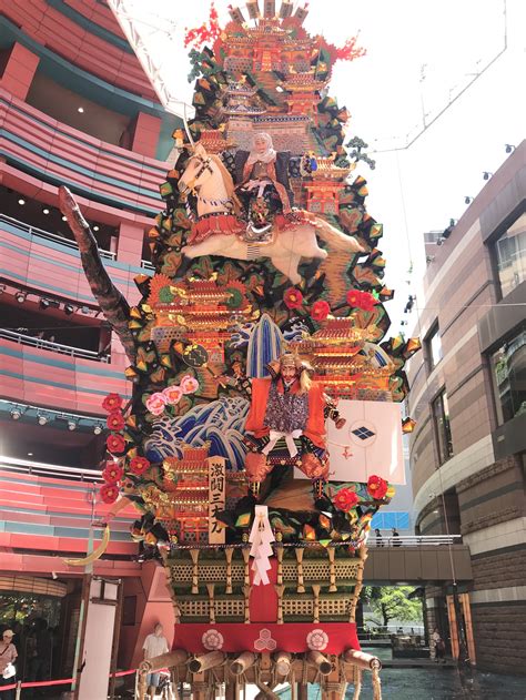 【飾り山笠】 十七番山笠 キャナルシティ博多 博多祇園山笠