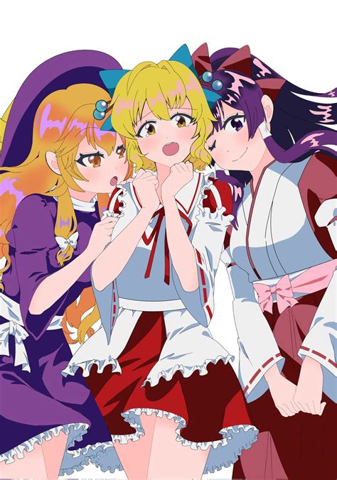 hakurei reimu kirisame marisa hakurei reimu kirisame marisa and