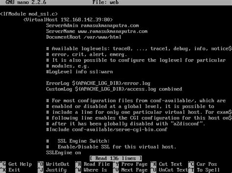 Konfigurasi Web Server Apache2 Ubuntu Server 1404 Padill Abdillah