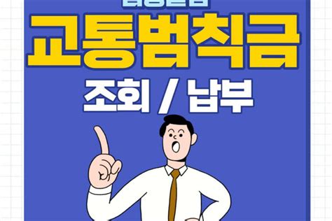 교통범칙금 조회 납부 2024년 차량 과태료 조회 신호위반 음주운전 벌점 미니 스토리라인