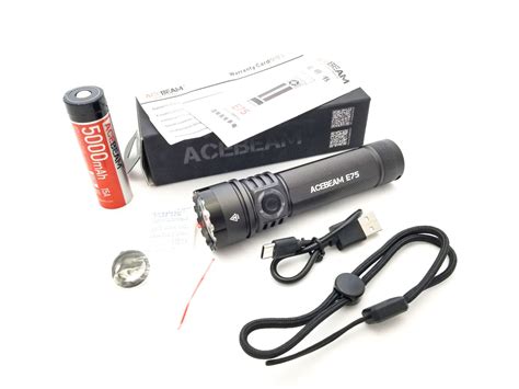 Acebeam E75 Review 3 000 4 500 Lumen Edc Flashlight 1lumen
