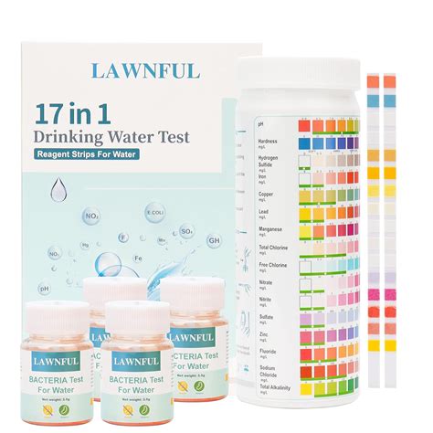 4 Pcs Coliform Bacteria Test Kit And 100 Water Testing Strips