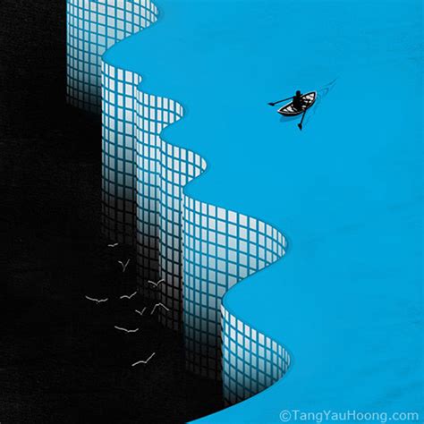 Negative Space Art By Tang Yau Hoong Bored Panda