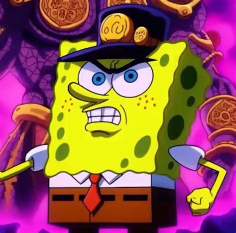 Spongebob In Jojo By Thenextbotfan123 On Deviantart