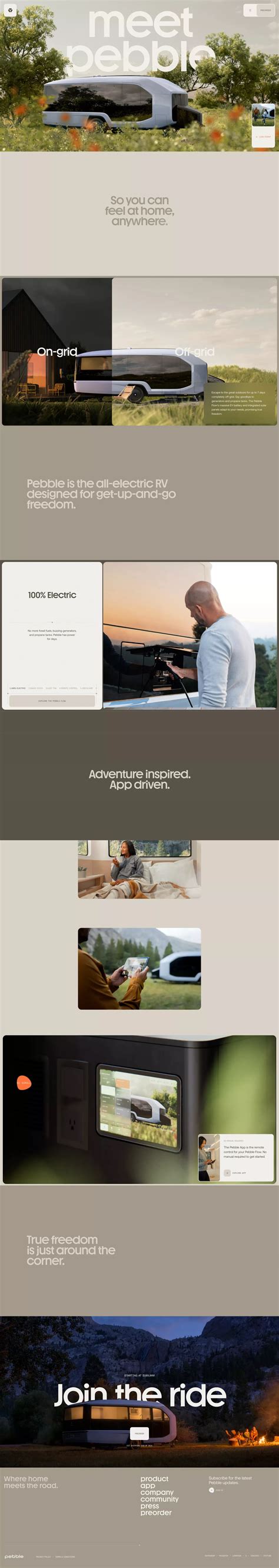 Pebble Where Home Meets The Road On Landbook Get Inspired By