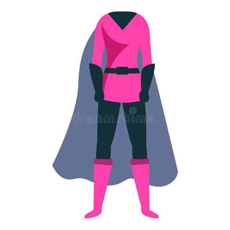 Female Superhero Character Wearing A Cape Standing In Superhero Pose