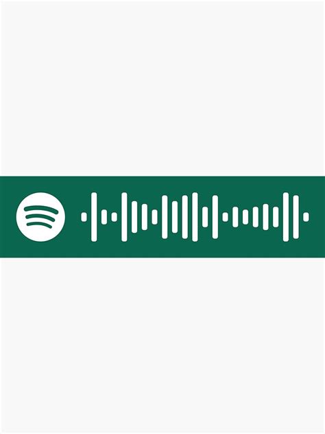 Galway Girl Ed Sheeran Spotify Code Sticker For Sale By Spcodesticker Redbubble