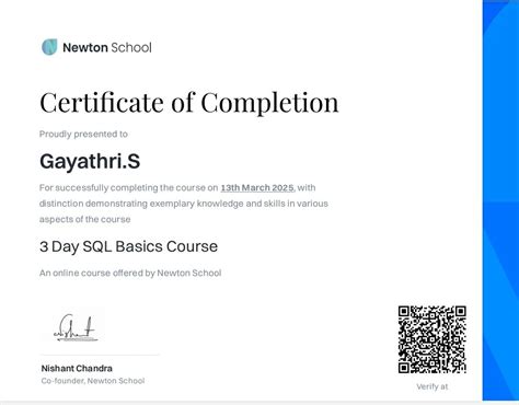 sql gayathri sankaranarayanan