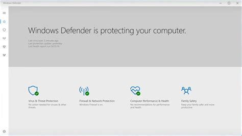 Microsoft To Overhaul Windows Defender In Windows Creators Update