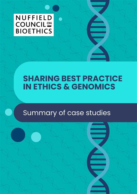 Nuffield Council On Bioethics On Linkedin Ethical Genomicshealthcare