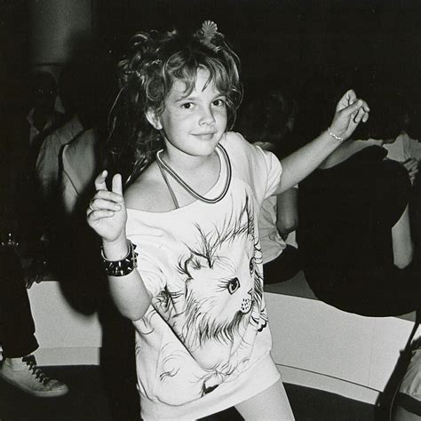 Drew Barrymore Smoking At 9