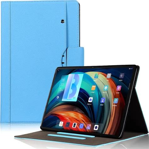 เหมาะสำหรับ Lenovo Tab P12 Pro เคสแท็บเล็ตสำหรับธุรกิจ Tb Q706f Leather