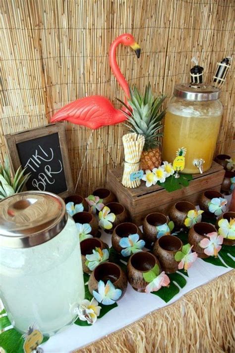 Atmosphere Hawaii Luau Party Decorations đốn Tim Khách Mời